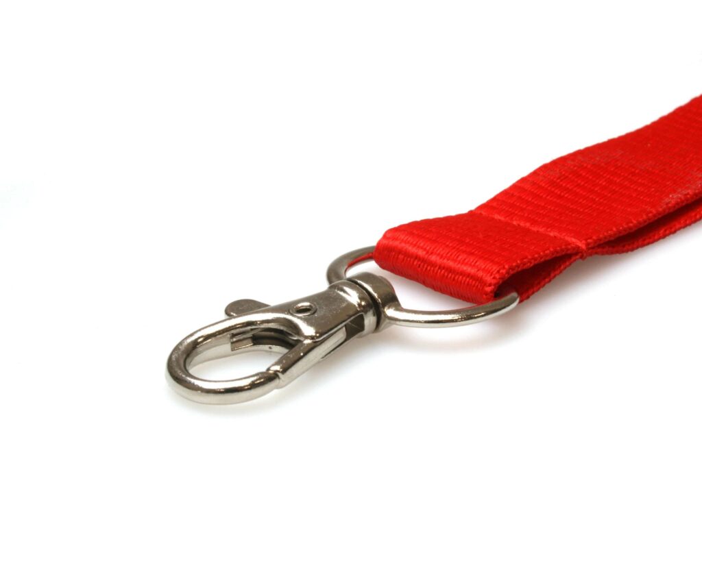 20mm Recycled Red Lanyards (100 Pack) - ALG ID Cards
