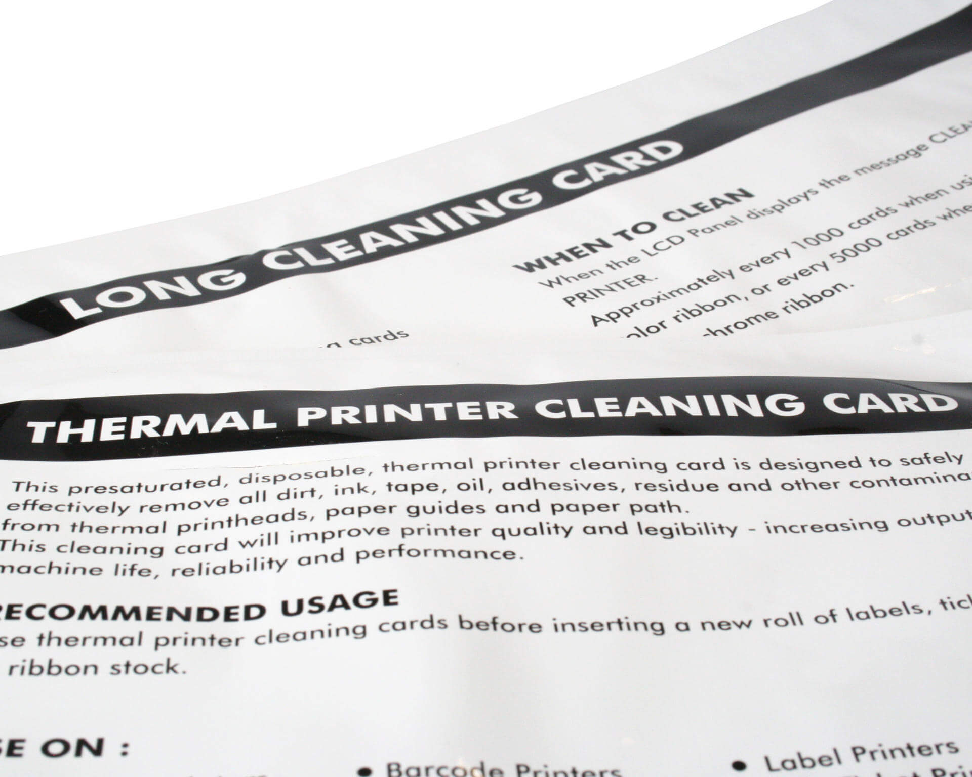 Zebra 105999-302 Printer Cleaning Kit, Pack of 4 - ALG ID Cards