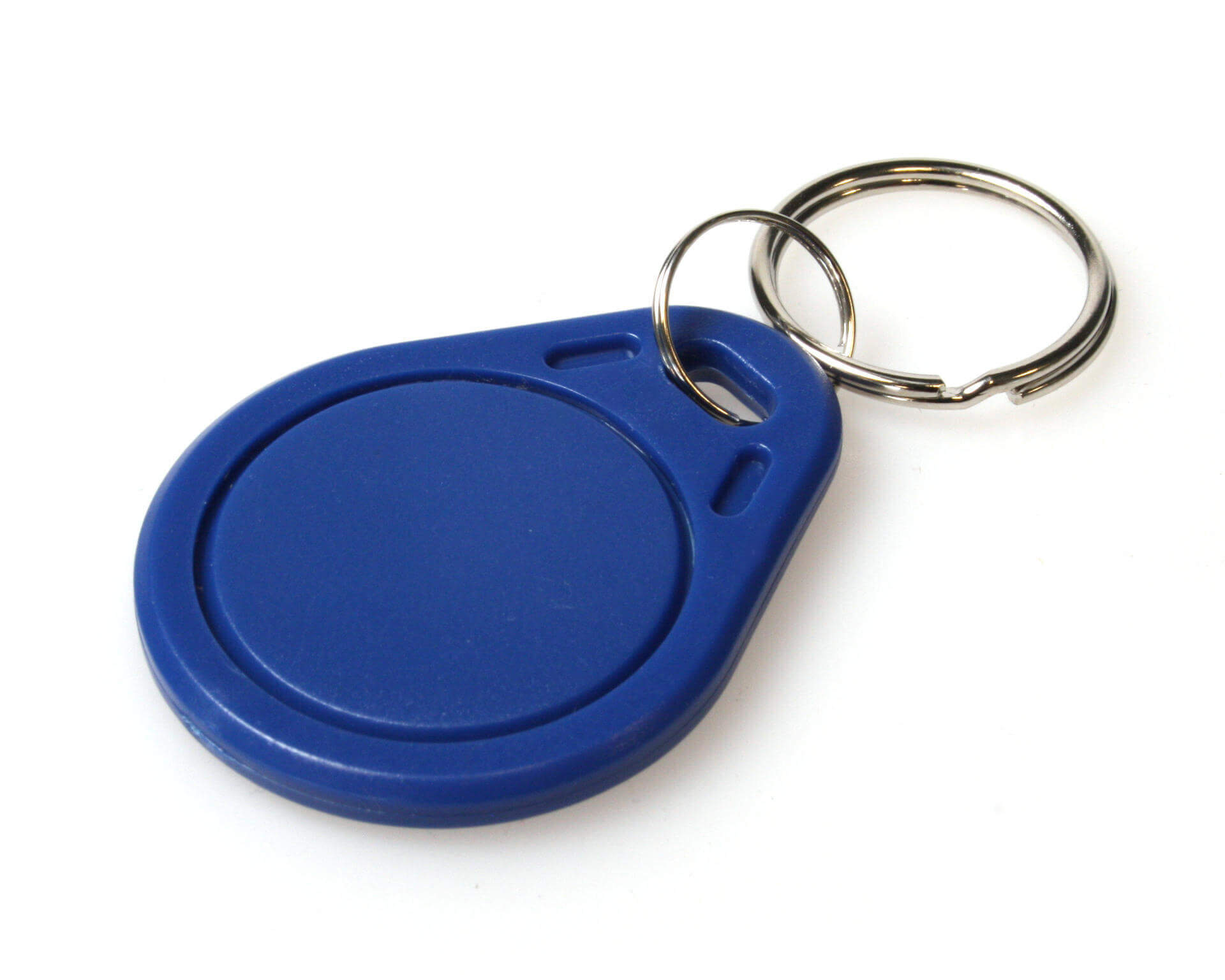 Blue MIFARE Classic® EV1 1K Key Fobs (Pack of 100) - ALG ID Cards
