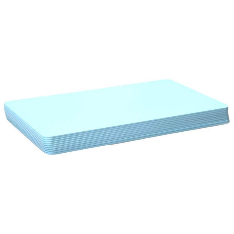 Light Blue Coloured Plastic Cards (Pack of 100) - ALG ID Cards