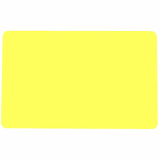Yellow Coloured Plastic Cards (Pack of 100) - ALG ID Cards